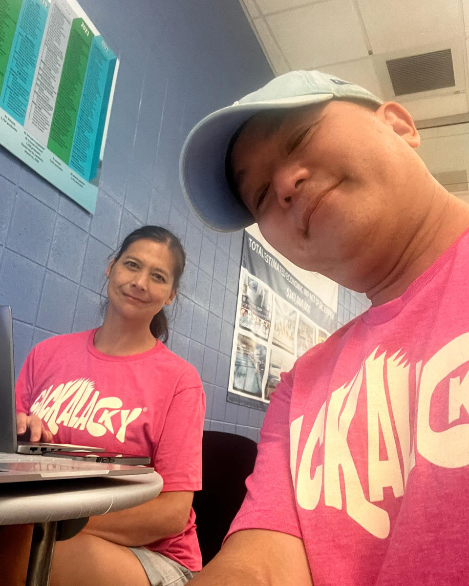 Cackalacky® Fish T-Shirt (Pink)