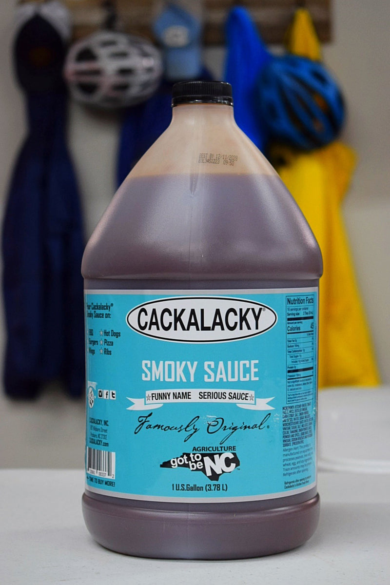 Cackalacky® Smoky Sauce - 1 Gallon Jug