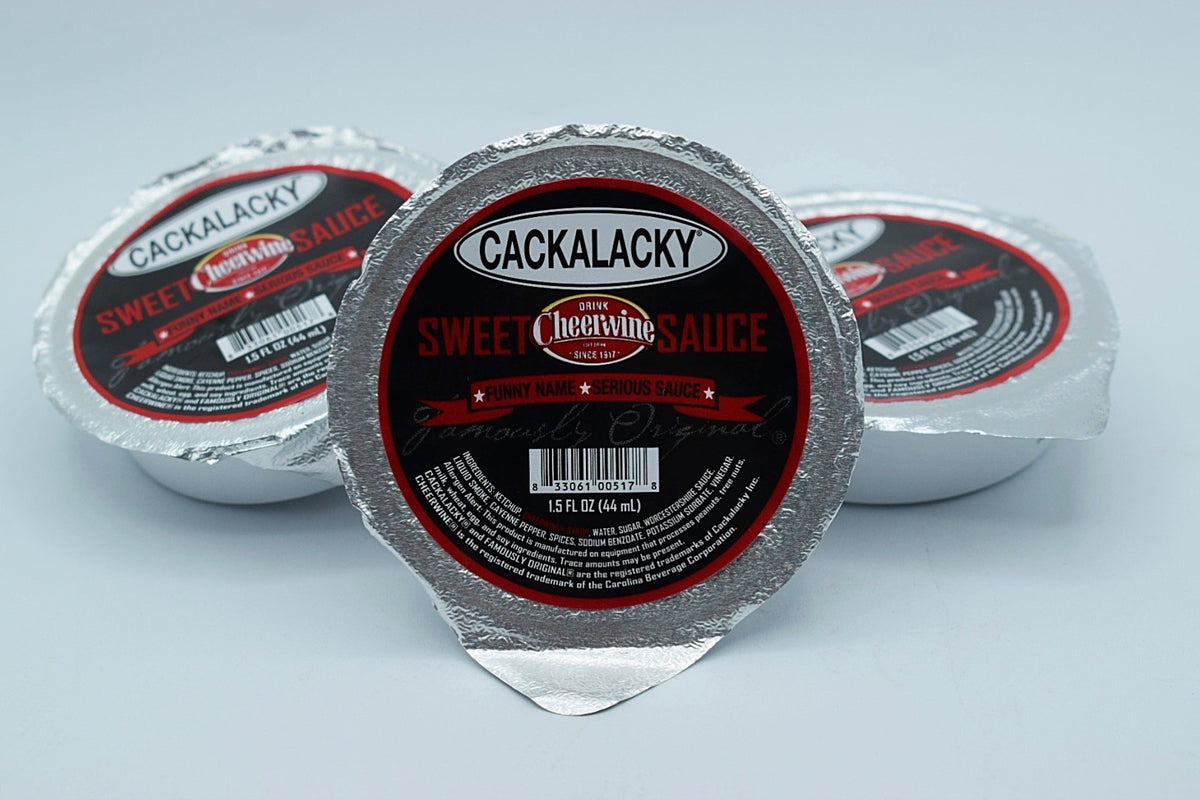 Cackalacky® Cheerwine® Sweet Sauce 1.5oz Dipping Cups (Case of 96)